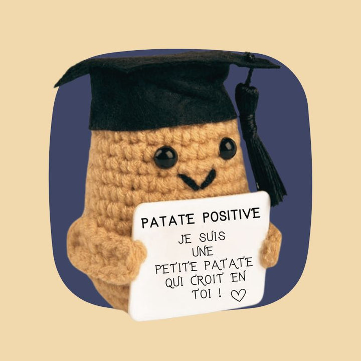 PATATE POSITIVE | 2+1 GRATUIT | Cadeau Ideal & Idee Drole Motivation ...
